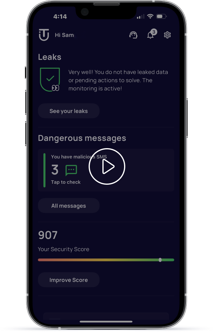 Digital Security App | Protect yourself from data leaks